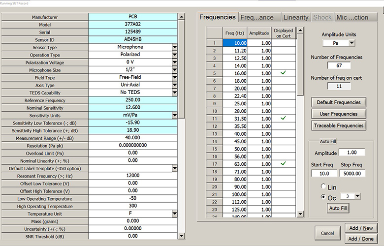 Microphone Comparison Calibration Software